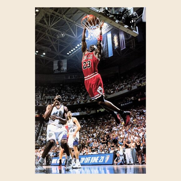 Kristi M | Art | Michael Jordan Jump Shot Nba Basketball Poster65 ...